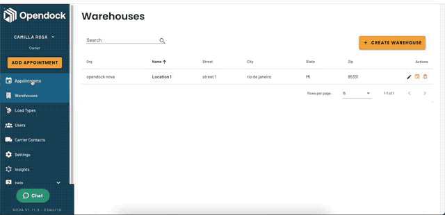Opendock Migration Page AP
